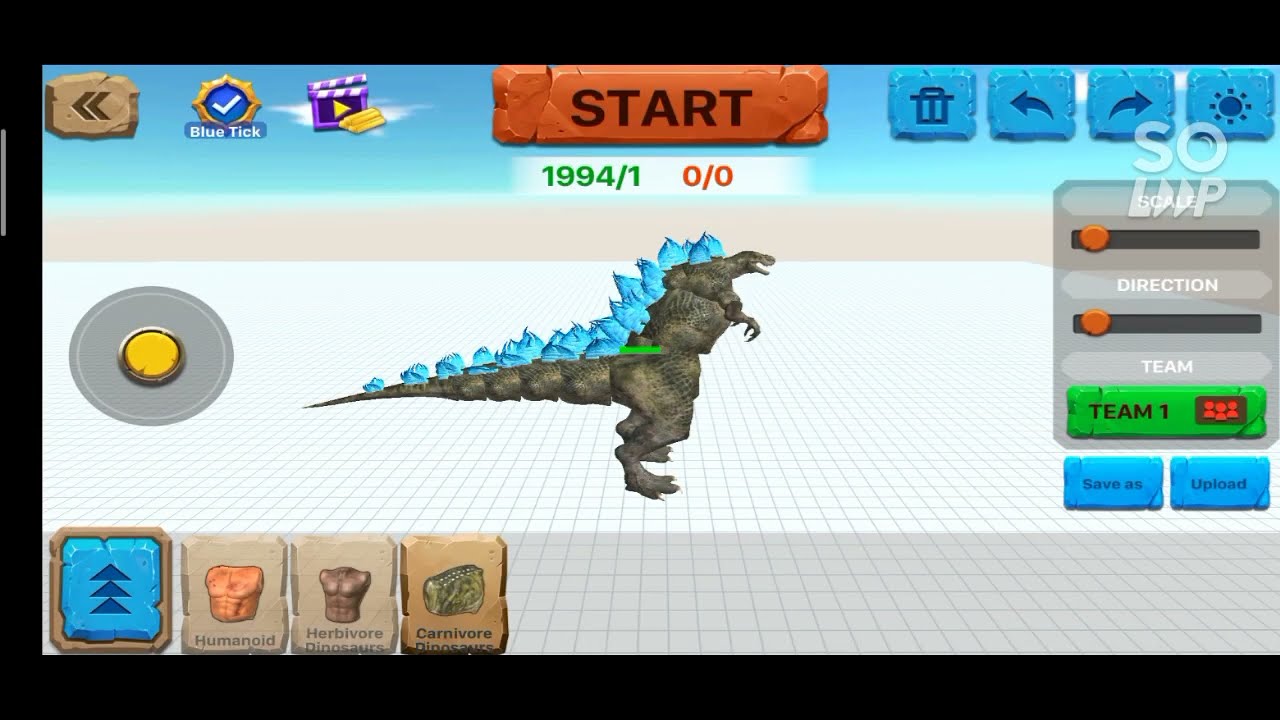 Godzilla in arbs mobile, How to find in workshop - YouTube