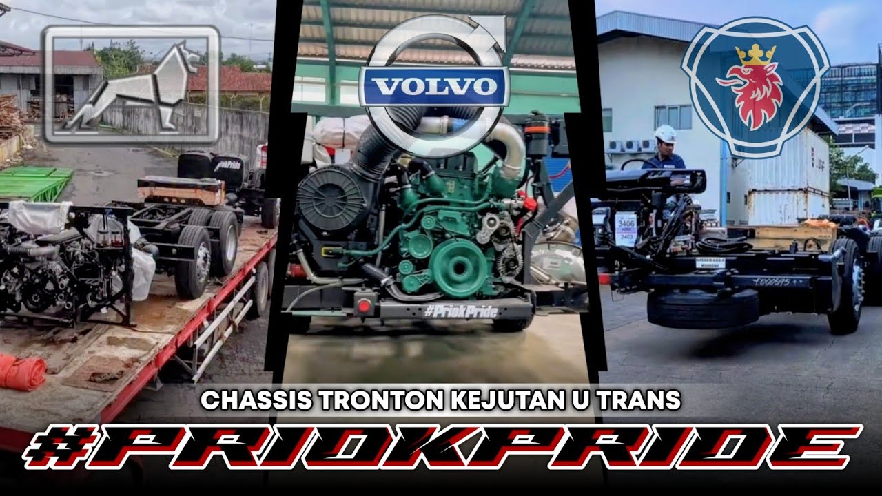 6 CHASSIS TRONTON MILIK U TRANS 🤫 PRIOK PRIDE COMING SOON AKAP SULAWESI ...