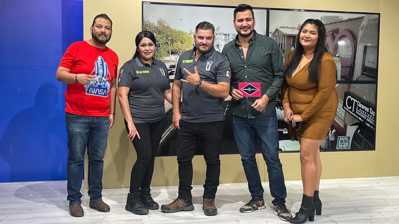 Canal 66 Mexicali/ Tendencia 21 / Detrás de cámaras/ Axel vizantino ...