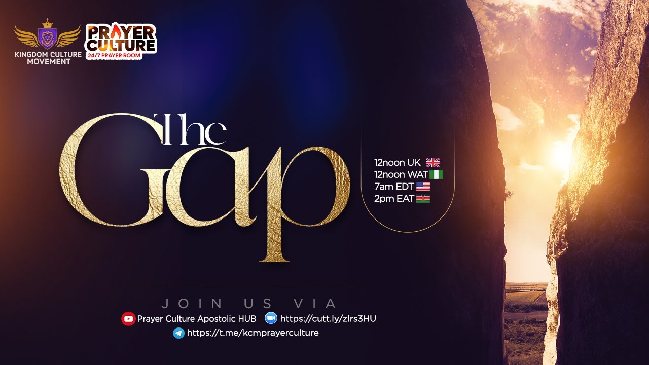 The Gap | Min Colleen McCauley | Prayer Culture Apostolic Hub | Monday ...