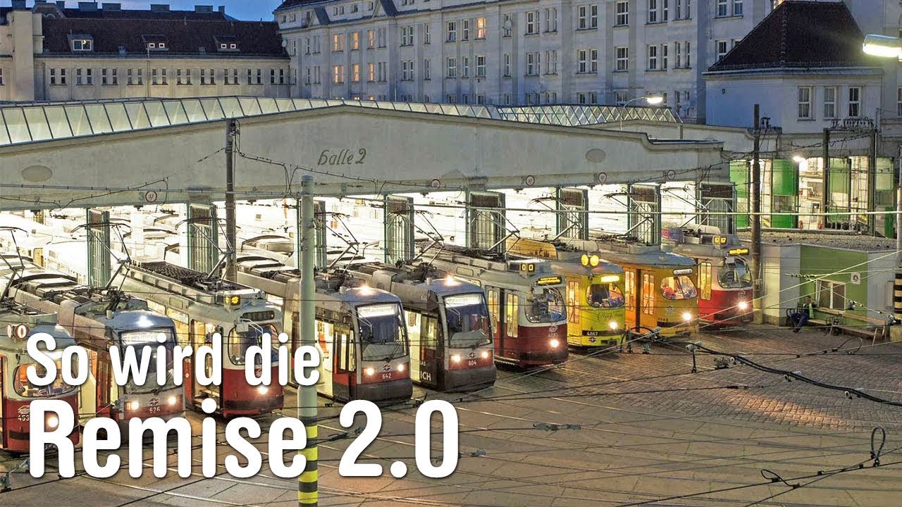 Betriebsbahnhof Brigittenau: Die Remise 2.0 - YouTube