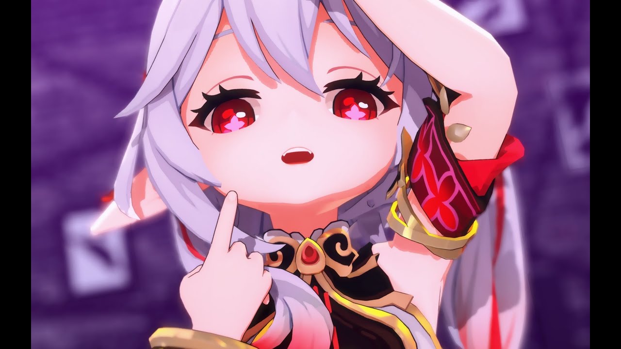 【Genshin Impact MMD／4K／60FPS】Nahida【QUEEN】 - YouTube