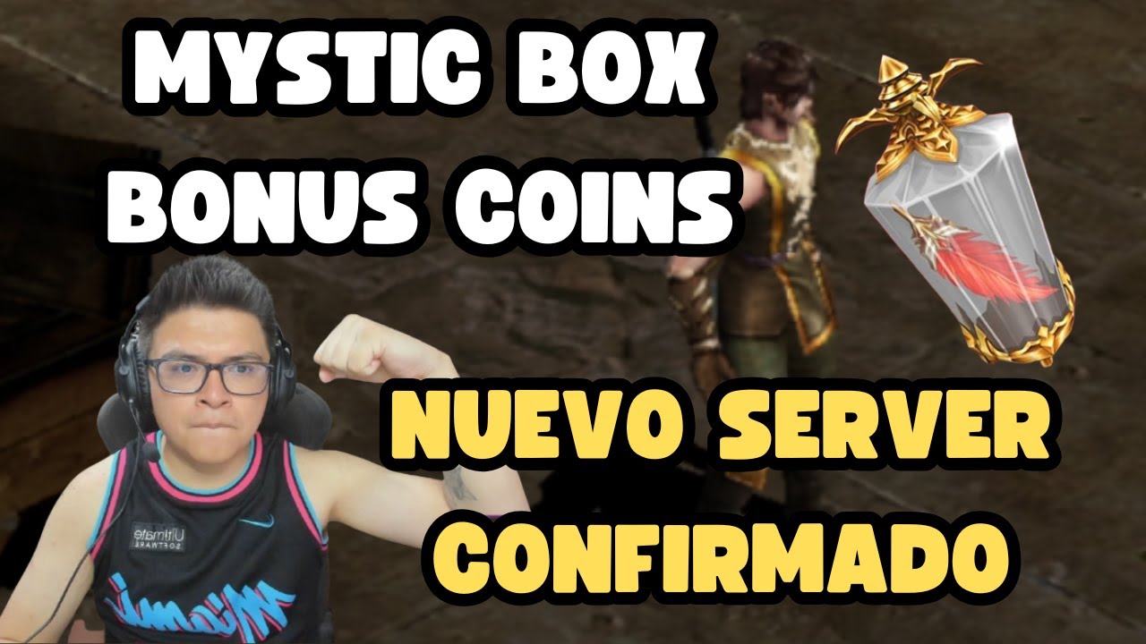 MYSTIC BOX - BONUS COINS - MU LITE 😱 NUEVO SPEED CONFIRMADO 👀 Mu Online ...