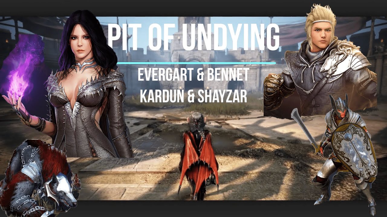 BDO - Pit of Undying - Shai - Evergart, Bennet, Kardun, Shayzar - Boss Strategies - YouTube
