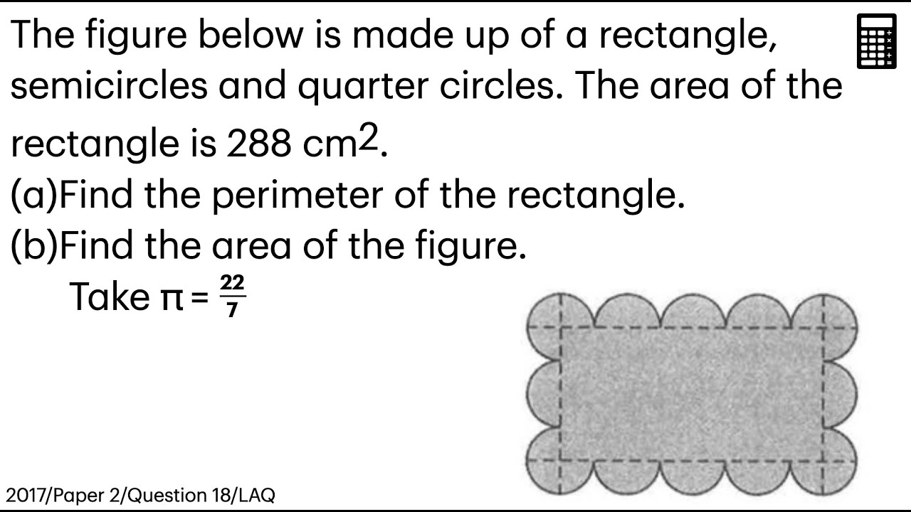 P6 PSLE question - Topic: Circles - YouTube