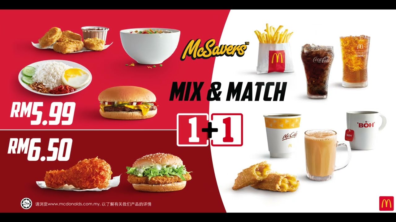 享用McSavers只需从RM5.99起，更多选择、更大享受！ - YouTube