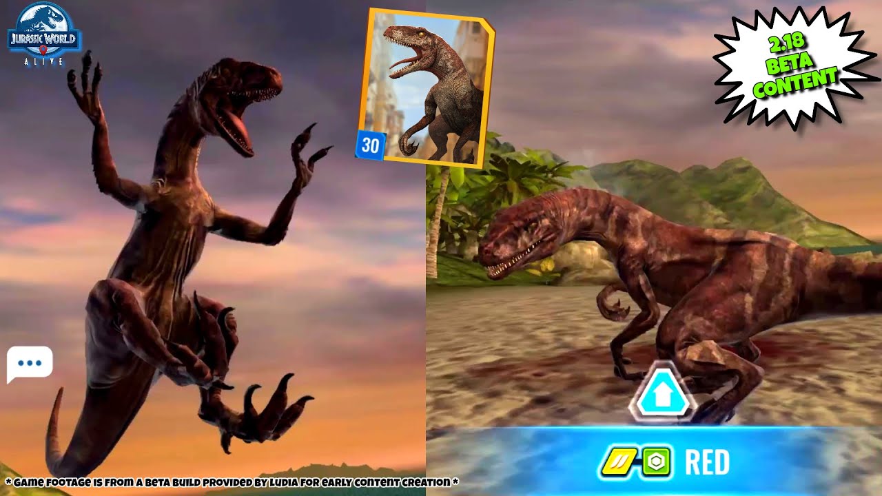 RED ATROCIRAPTOR Joins Ghost's Pack! - LEVEL 30!! FIRST LOOK PVP! All ...