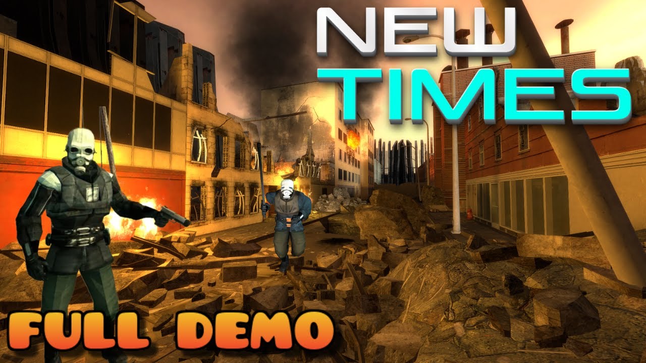 HALF LIFE 2 NEW TIMES DEMO | Full Mod Walkthrough | No Commentary - YouTube