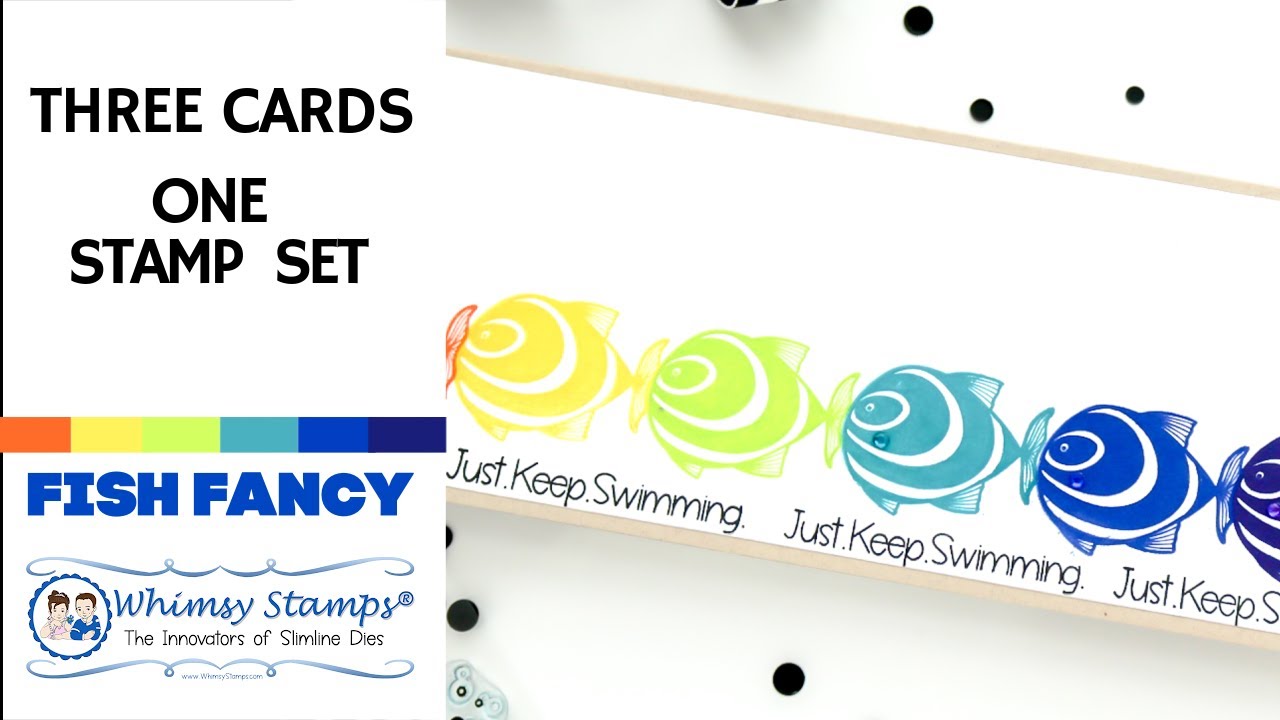 Three Cards, One Stamp Set - YouTube