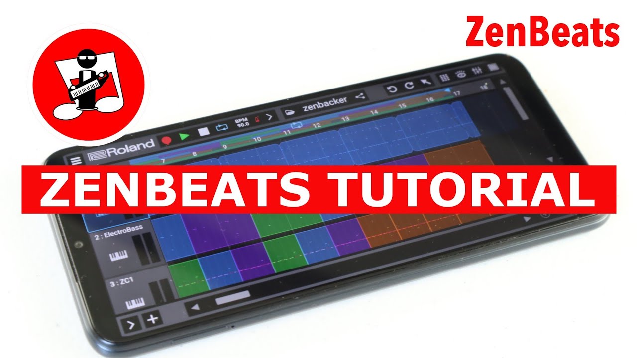 How to create a song on your phone in Zenbeats - YouTube