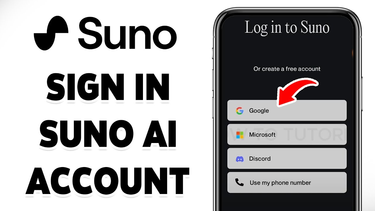 How To Sign In Suno AI Account 2025 | Login To Access Your Suno AI ...