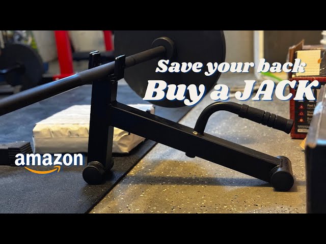 Deadlift Accessory Deadlift Jack Barbell Stand - 600lbs Capacity Weight ...