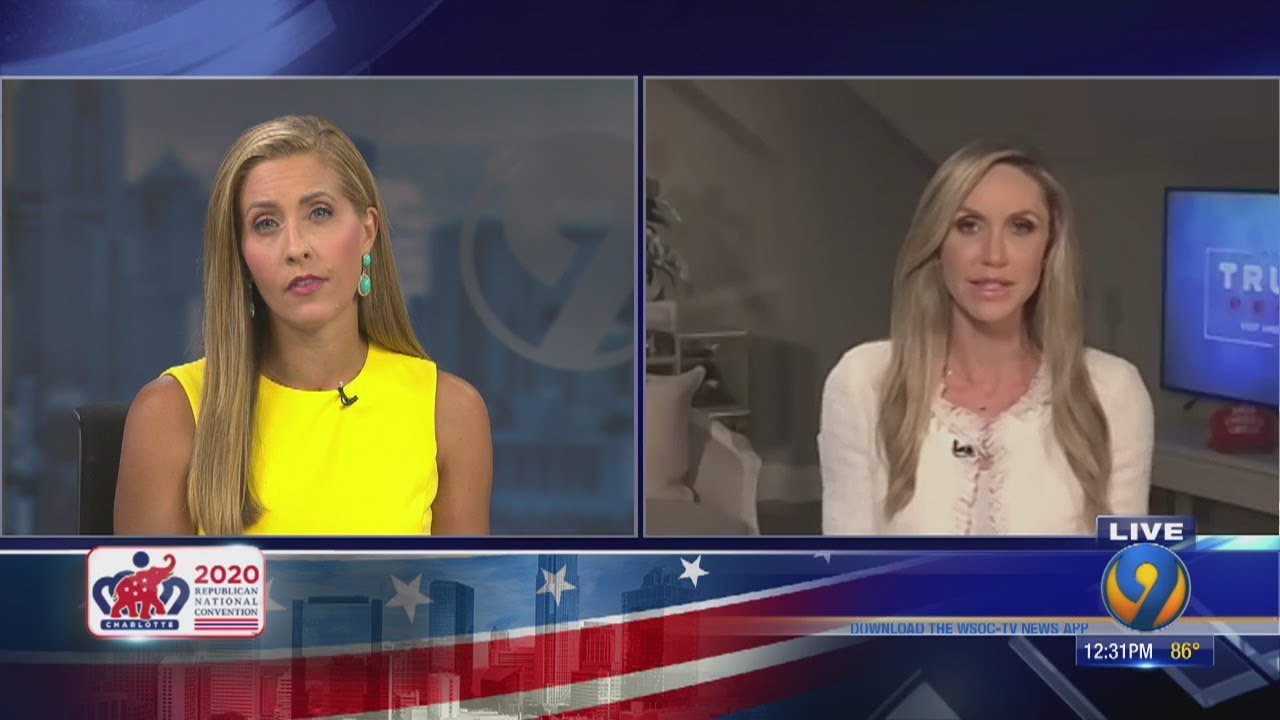 Channel 9 anchor Allison Latos 1-on-1 interview with Lara Trump - YouTube