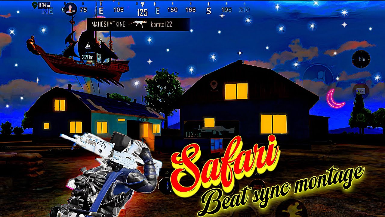 SAFARI BEAT SYNC MONTAGE | BEAT SYNC MONTAGE SAFARI | PUBG BEAT SYNC MONTAGE/BEAT SYNC MONTAGE ...