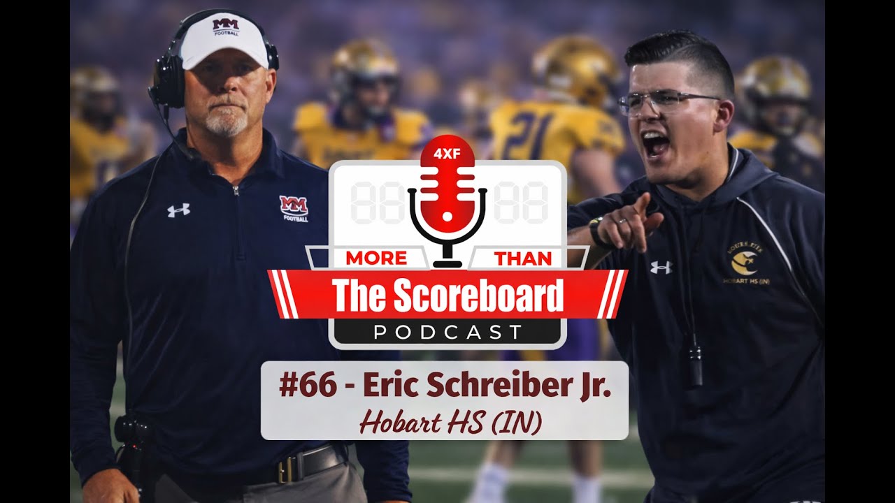 Ep 66 Eric Schreiber Jr - Head Football Coach at Hobart HS (IN) - YouTube