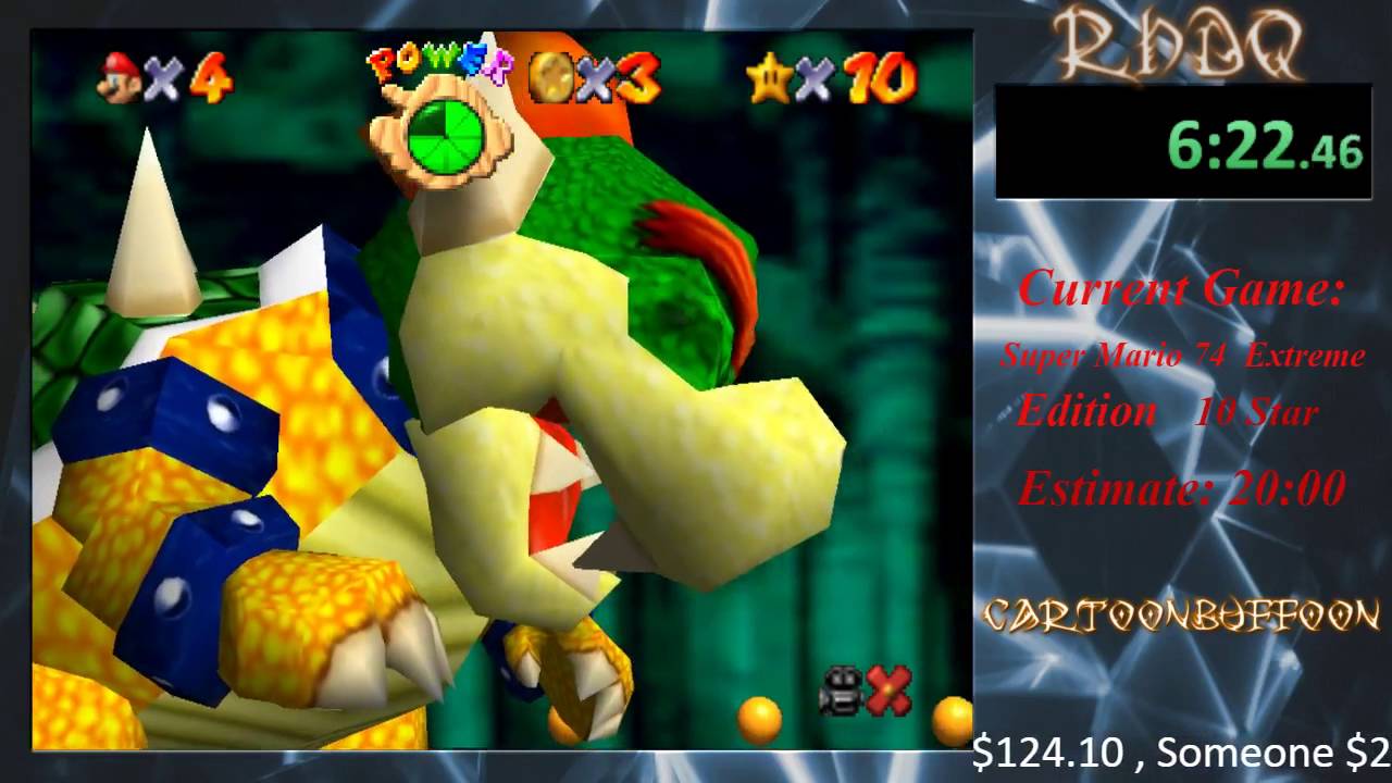 Super Mario 74 Extreme Edition - 10 Star in 10:34 by CartoonBuffoon ...