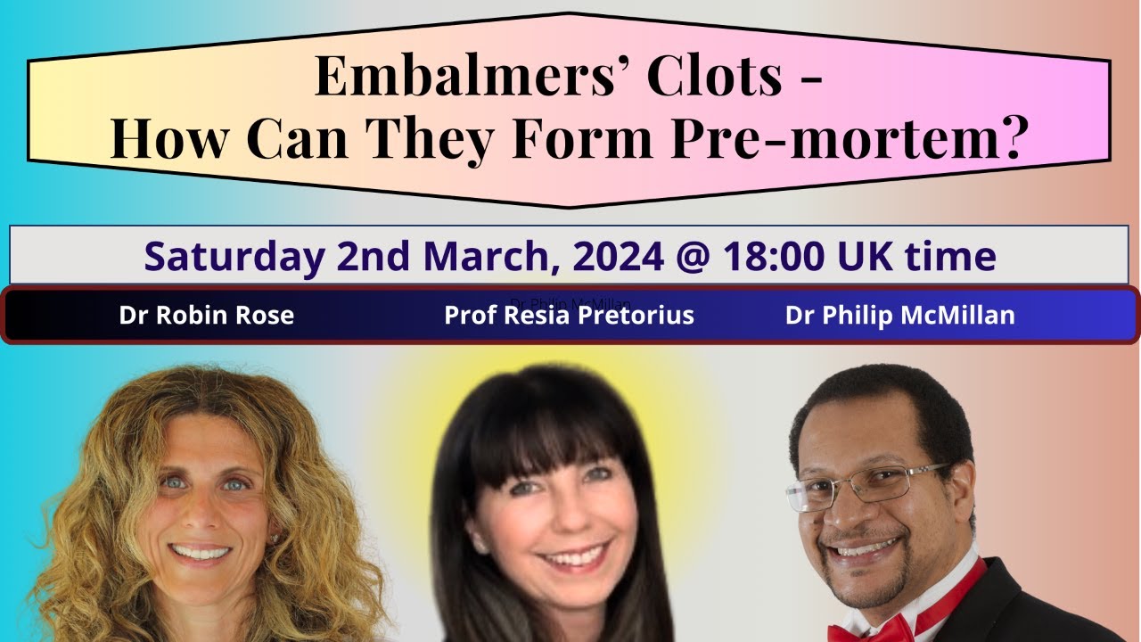 Embalmers’ Clots - How Can They Form Pre-mortem? - YouTube