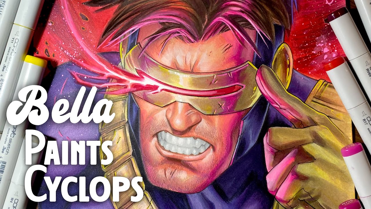 Cyclops painting by Bella Rachlin! - YouTube