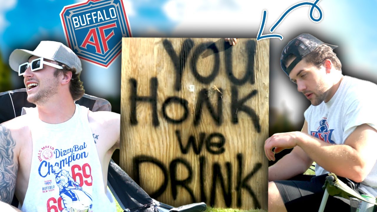 YOU HONK WE DRINK!! - YouTube