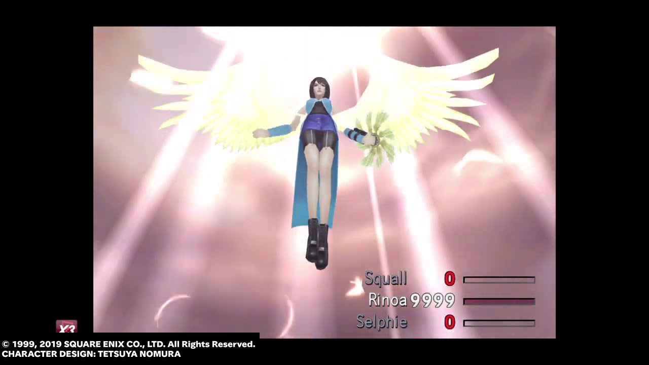 FF8 Rinoa Solo vs Level 100 Ultima Weapon with Angel Wing, No ...