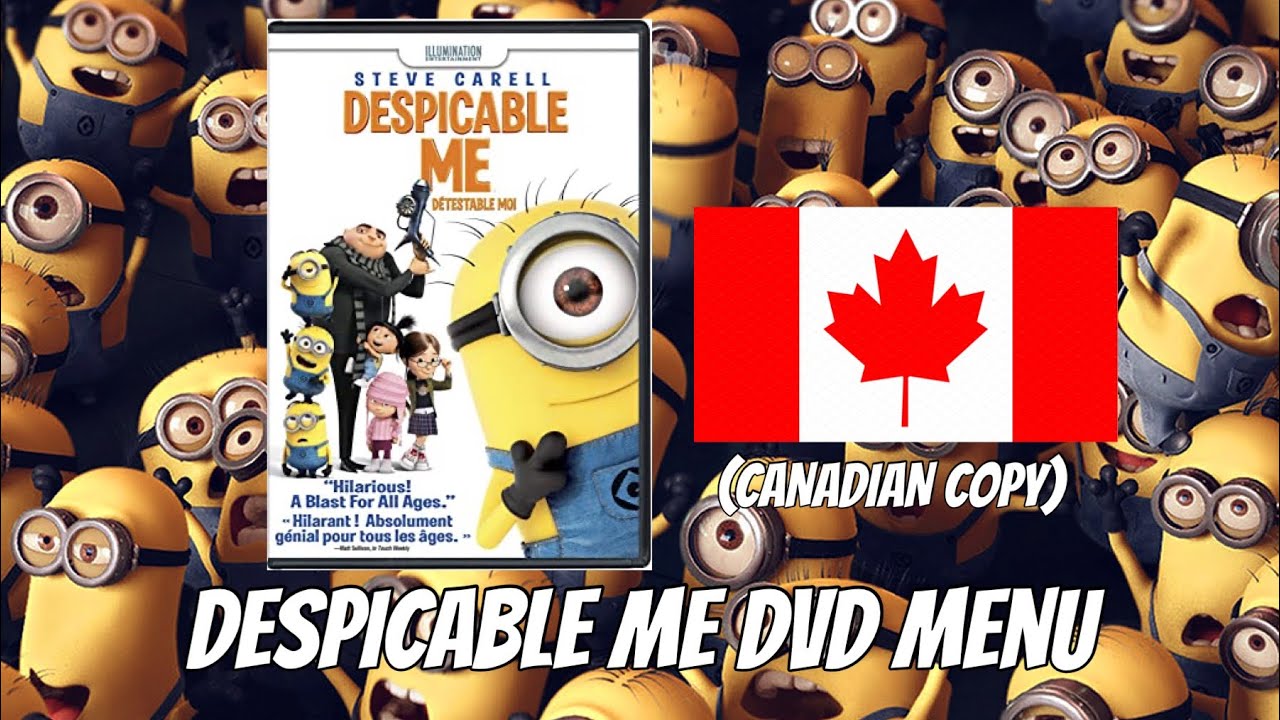 Despicable Me 2010 DVD menu (Canadian Copy) - YouTube
