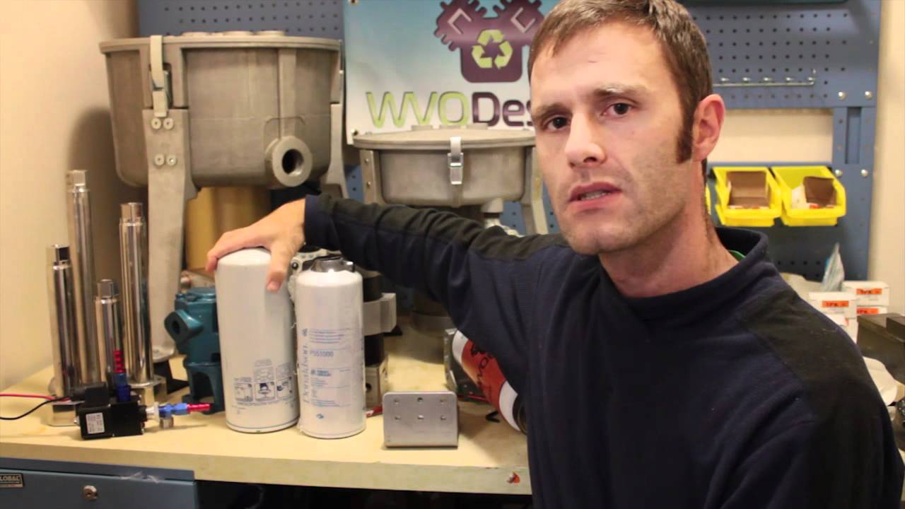 WVO Designs - Heated Fuel Filter - YouTube