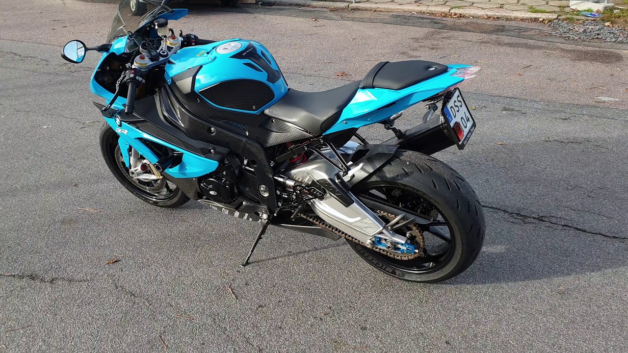BMW S1000RR Blue Fire emilian piskorowski new weapon - YouTube