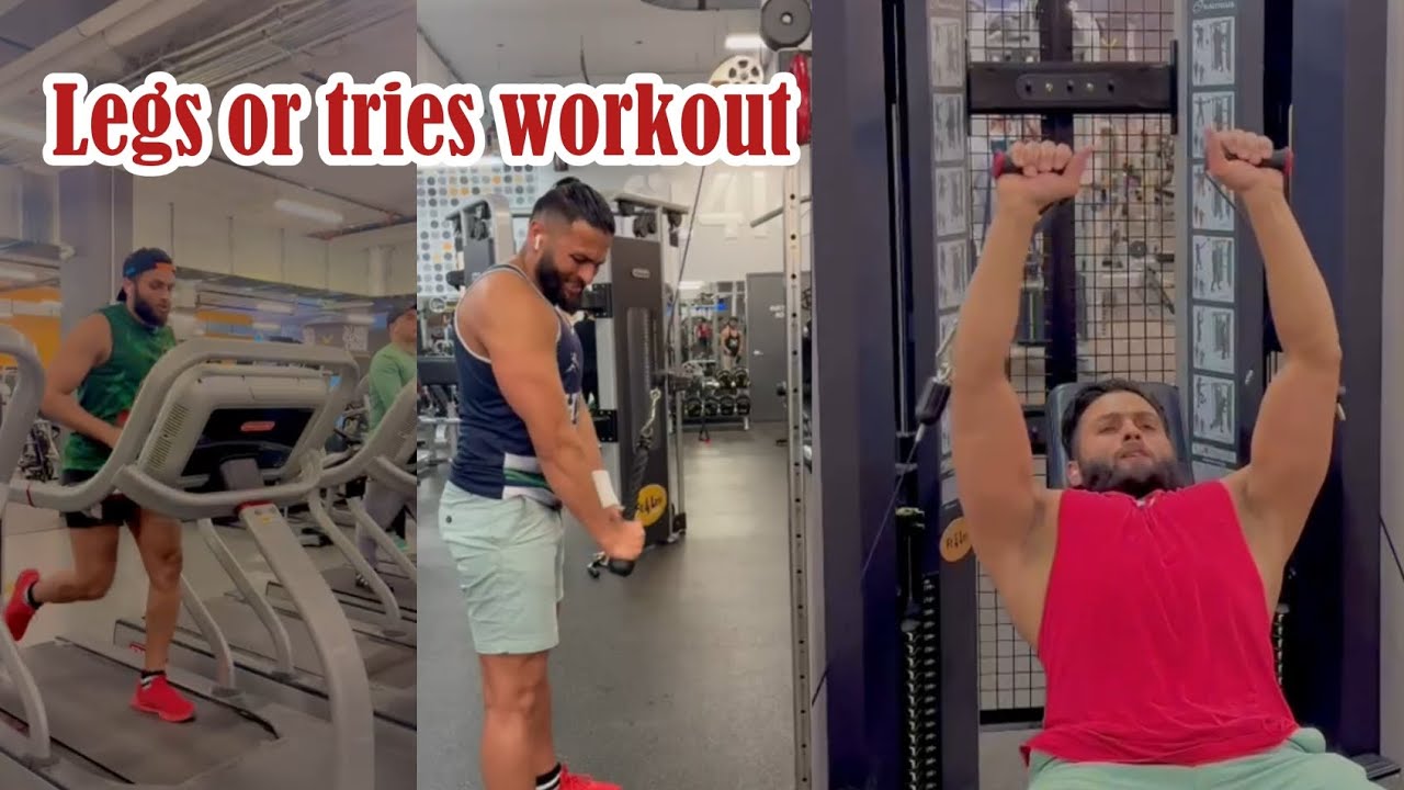 Trisep or leg workout for beginners. - YouTube