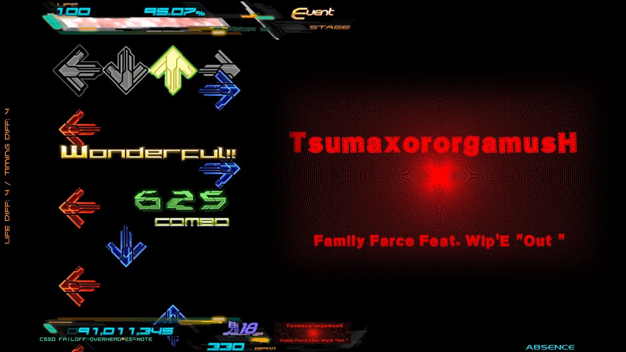 Stepmania - TsumaxororgamusH (Full Combo AAA) - YouTube