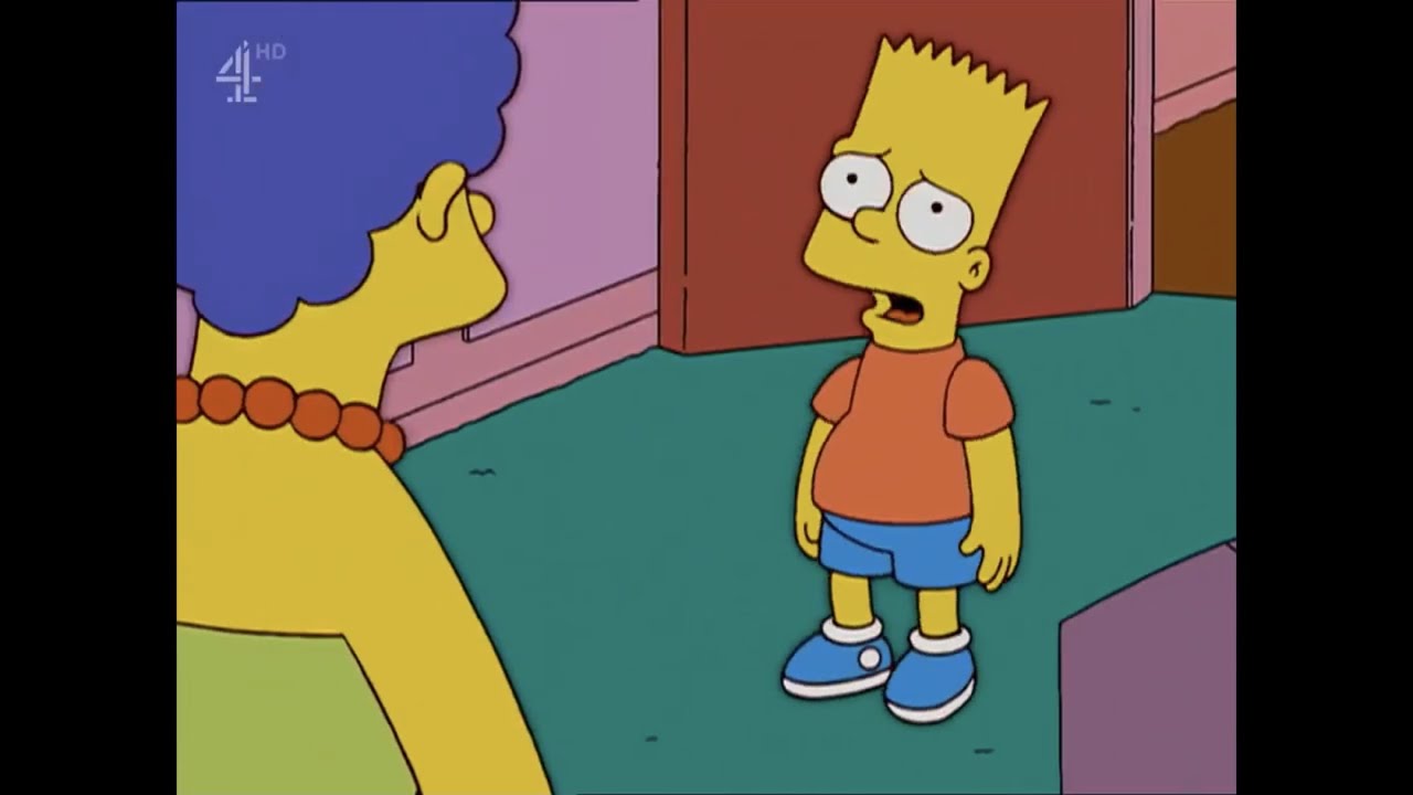 Bart confesses to Marge - YouTube