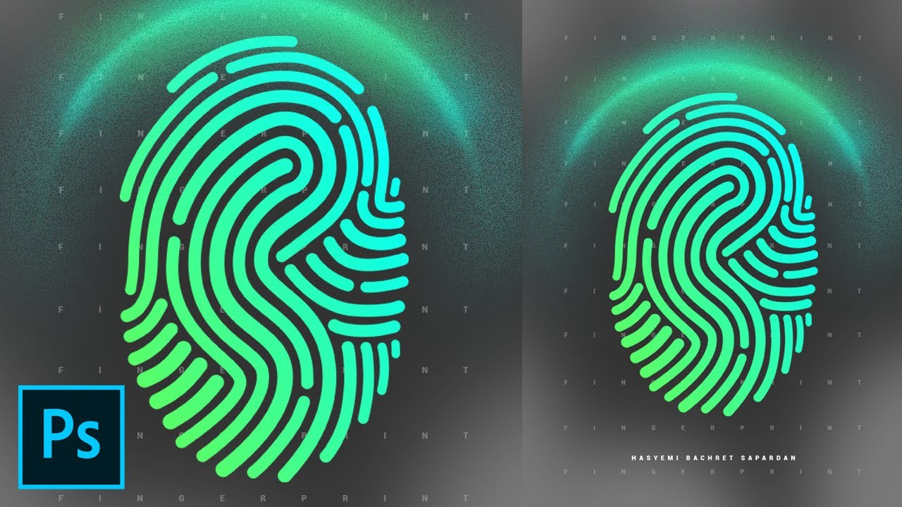 Fingerprint Gradient Tutorial Photoshop CC 2019 YouTube Fingerprint Gradient Tutorial Photoshop CC 2019 YouTube