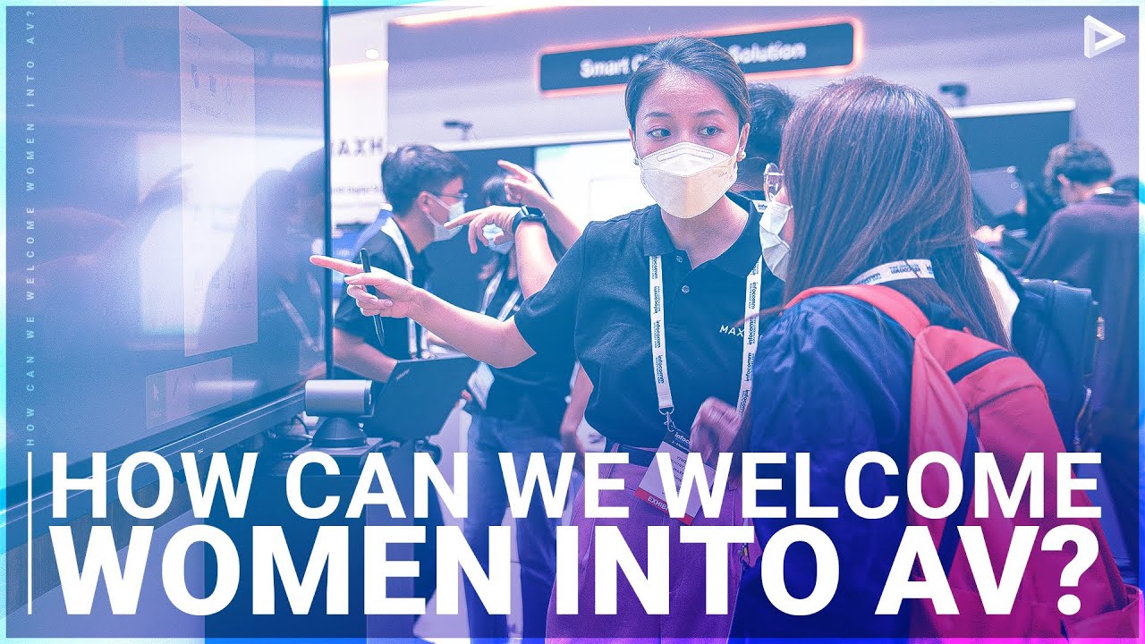 How can we welcome women into AV? - YouTube