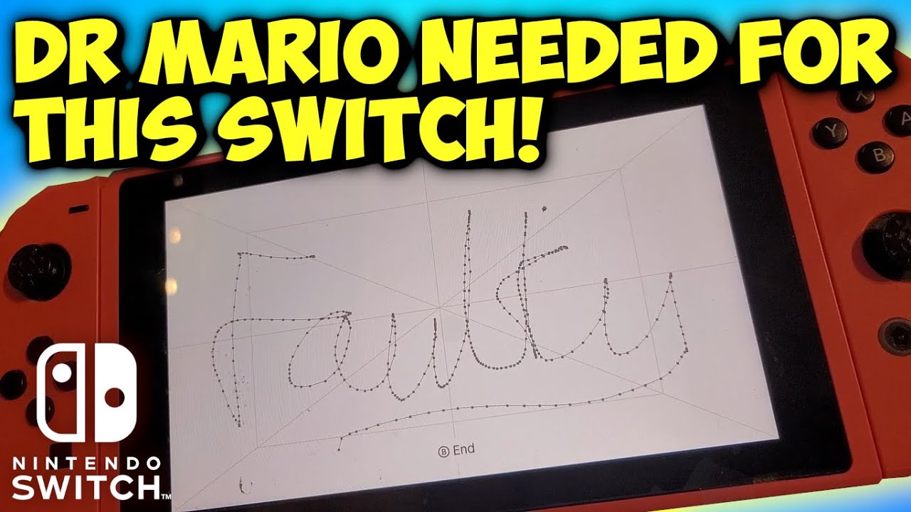 Nintendo Switch with a glitchy screen? - YouTube