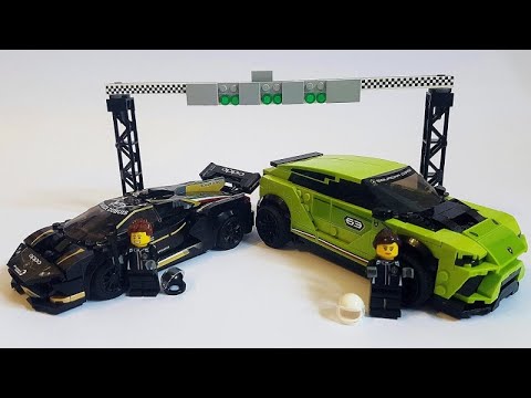 Lego Lamborghini Urus and Huracan set review - YouTube