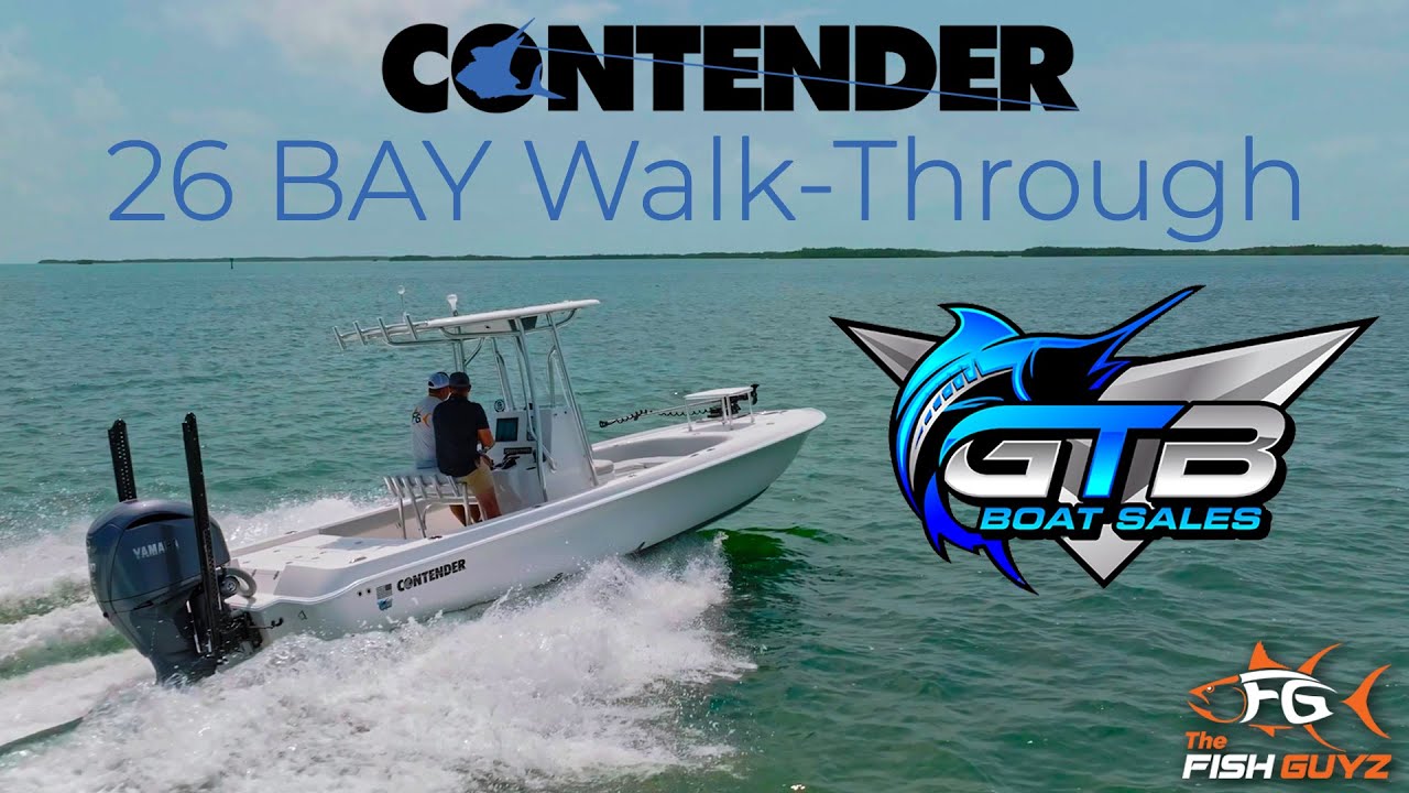 Contender 26 BAY Walk-Through - YouTube