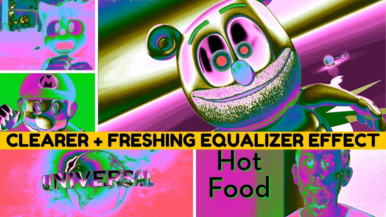 GUMMY BEAR AND CLIPS IN CLEARER + FRESHING EQUALIZER EFFECT | COOL VIDEO EFFECTS(INCLUDES ...