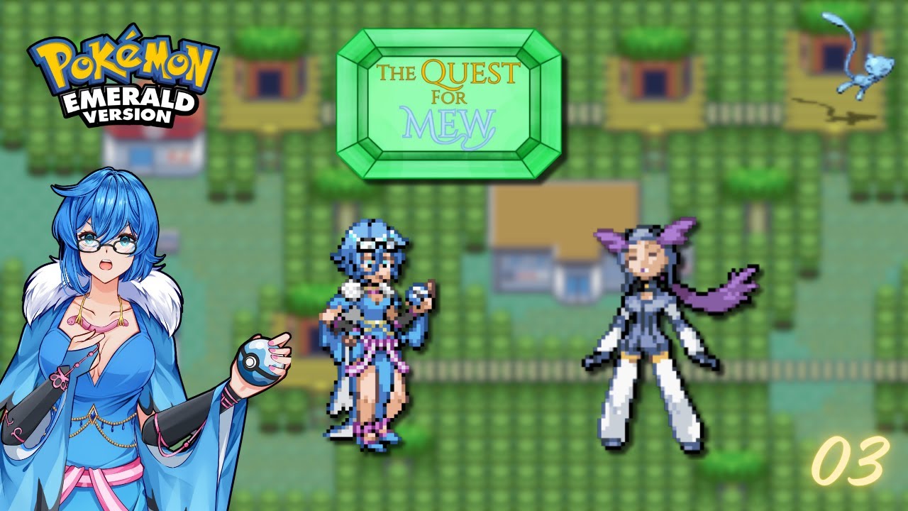 【Pokémon Emerald】Quest for Mew 03: Flying Through Fortree! #FlitterFeed ...