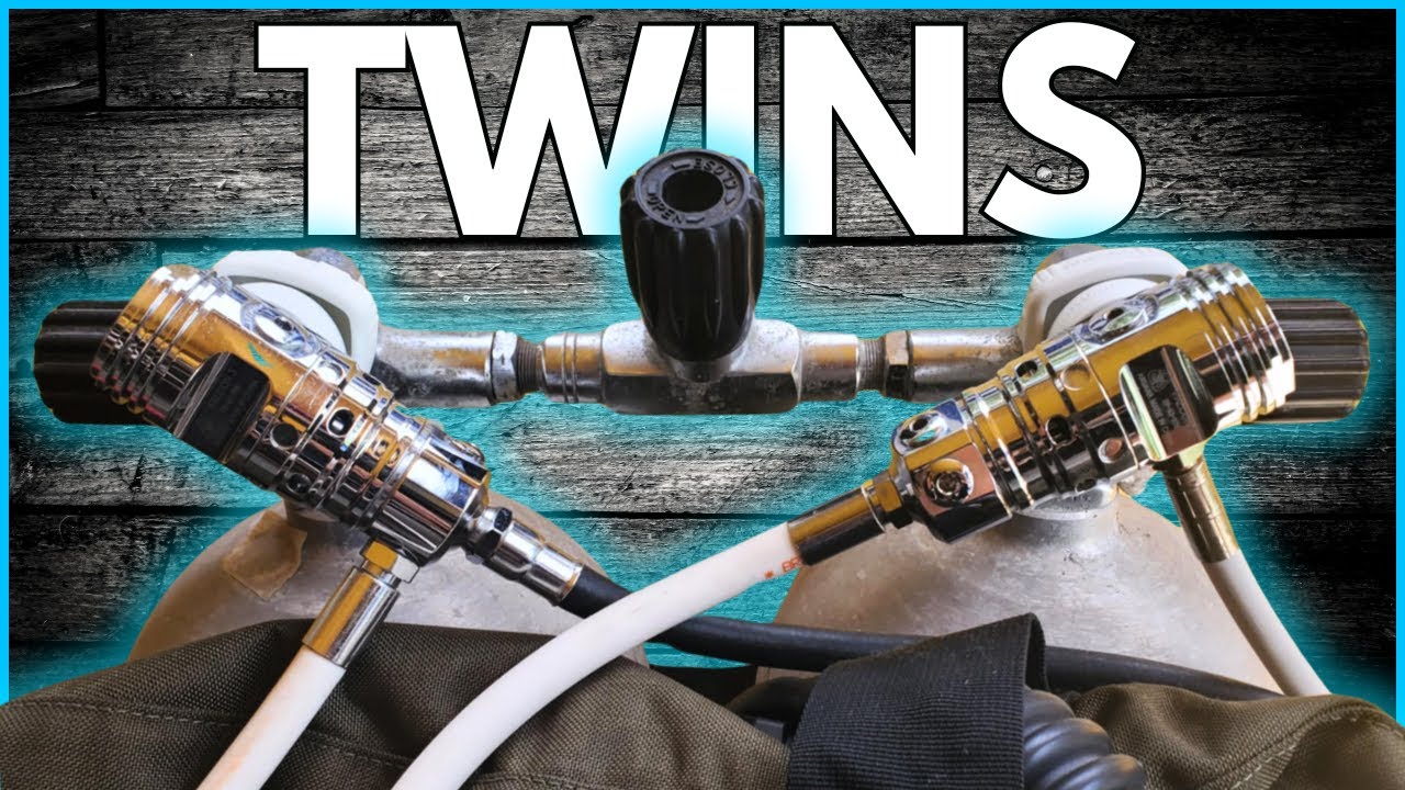 How to set up twin tanks for scuba diving - YouTube