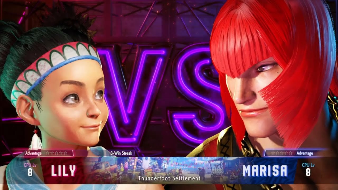 Street Fighter 6 LILY VS MARISA - YouTube