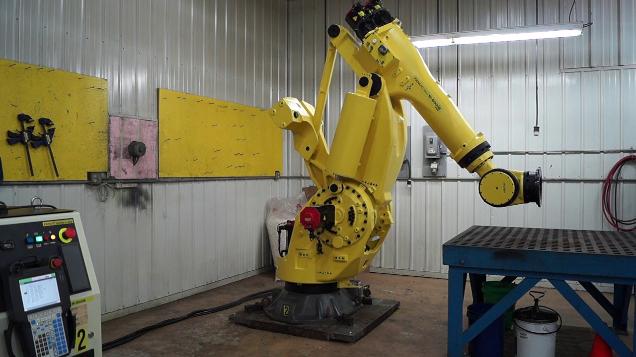 SCC Machinery, Inc's Fanuc M-900iB/700 Robot Test Video F# 140292 - YouTube