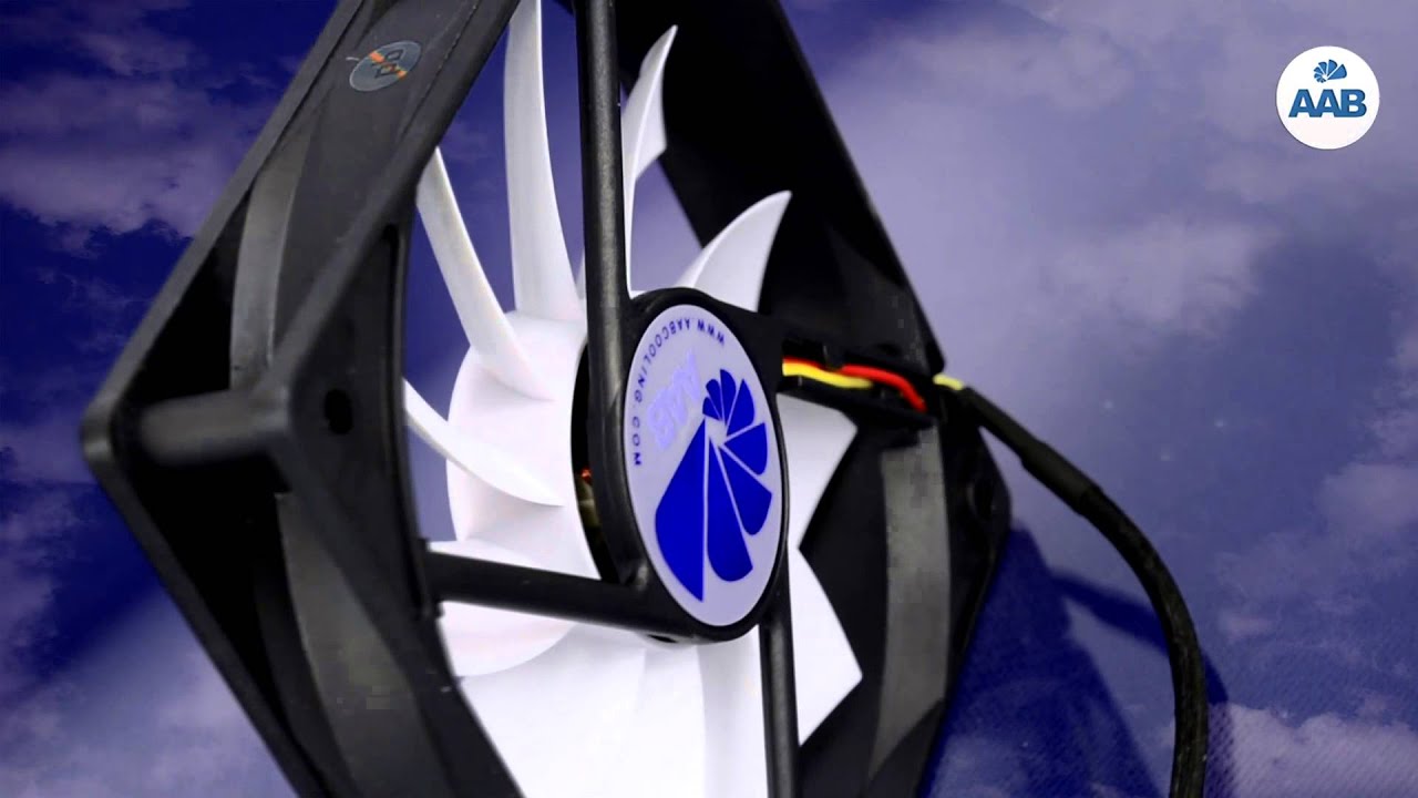 AAB Cooling Silent Force Fan 12 - Prezentacja - YouTube
