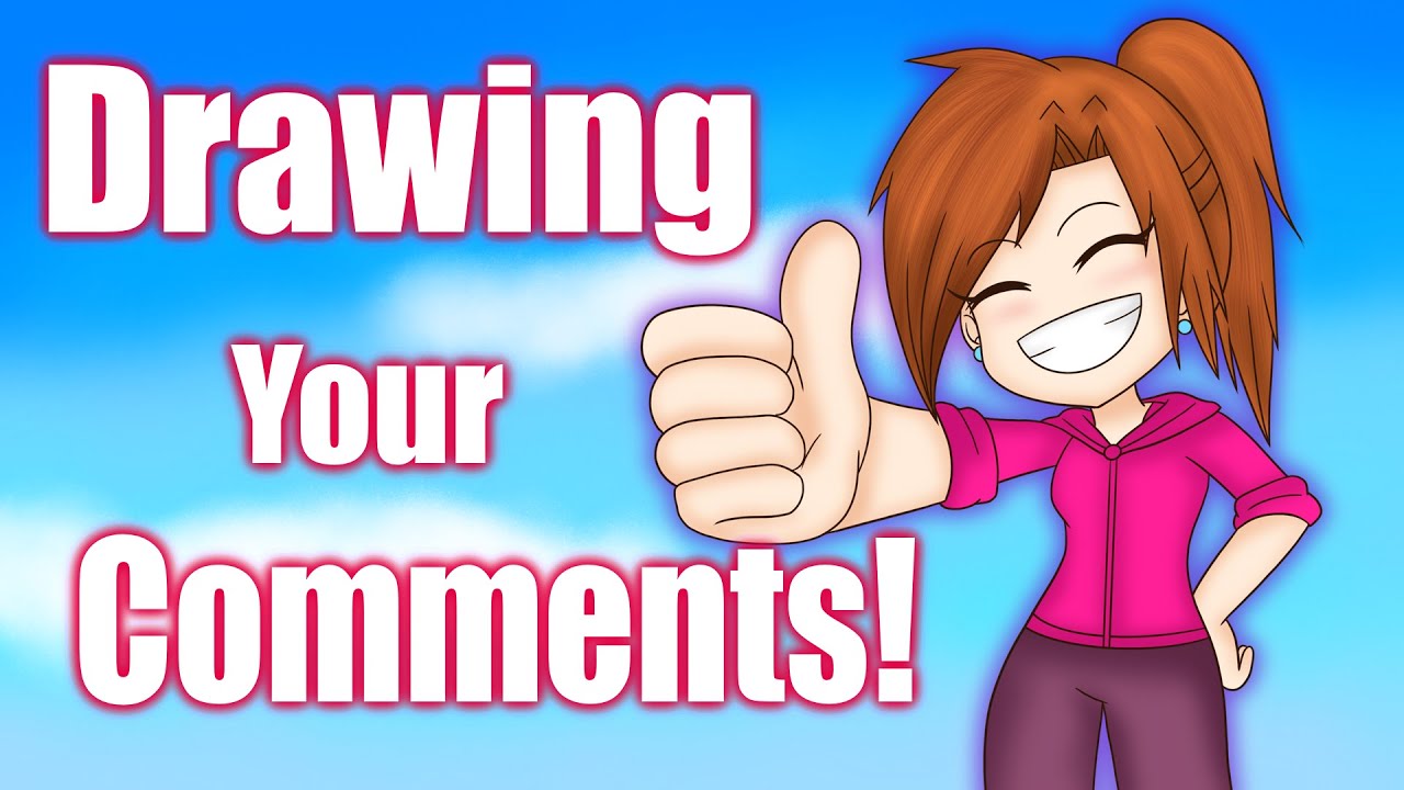 Drawing YOUR Comments!-Art with Artemis - YouTube