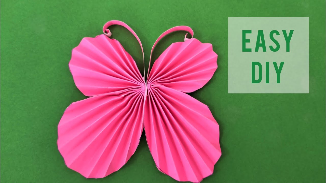 How To Make Beautiful Butterfly | Paper Butterfly toturial | Butterfly ...