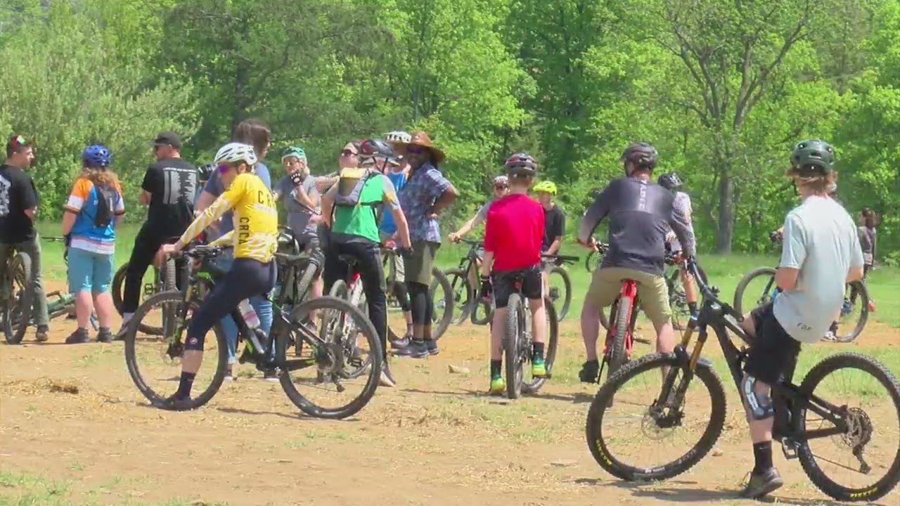 Harvest fields community trails bike park in Boalsburg - YouTube