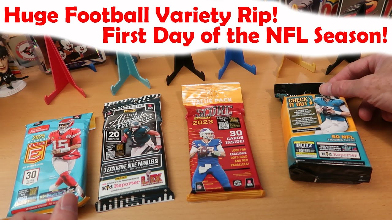 Football Variety Rip! First Day of the NFL Season! - YouTube
