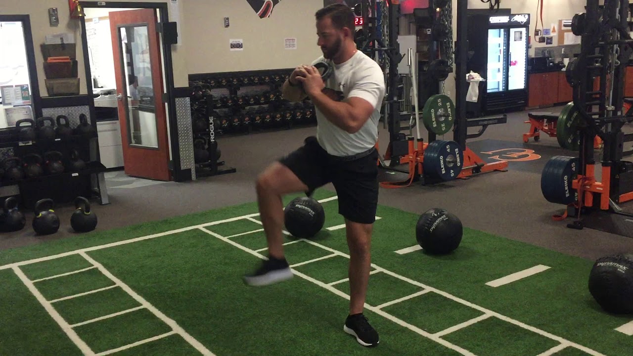 180 Rotational Lunge - YouTube