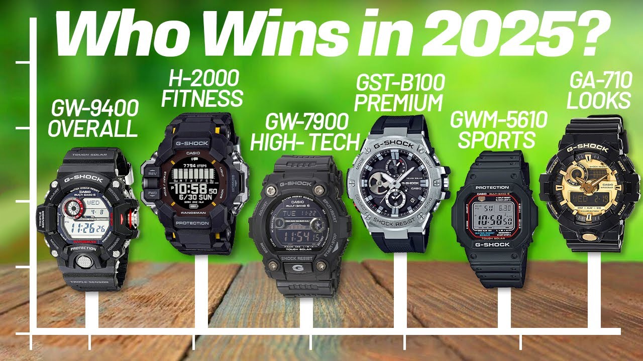 Best G-Shock Watches 2026 - The Only 6 You Should Consider Today - YouTube