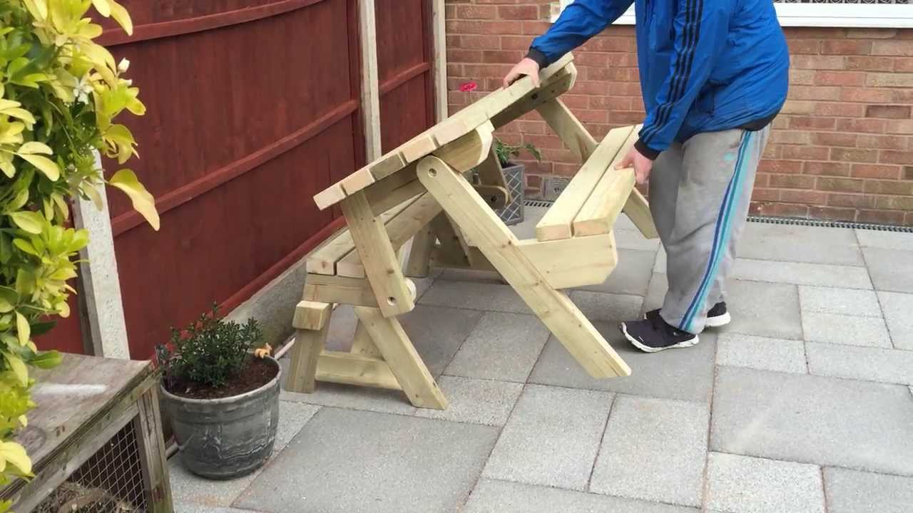 Converting Bench Table - YouTube