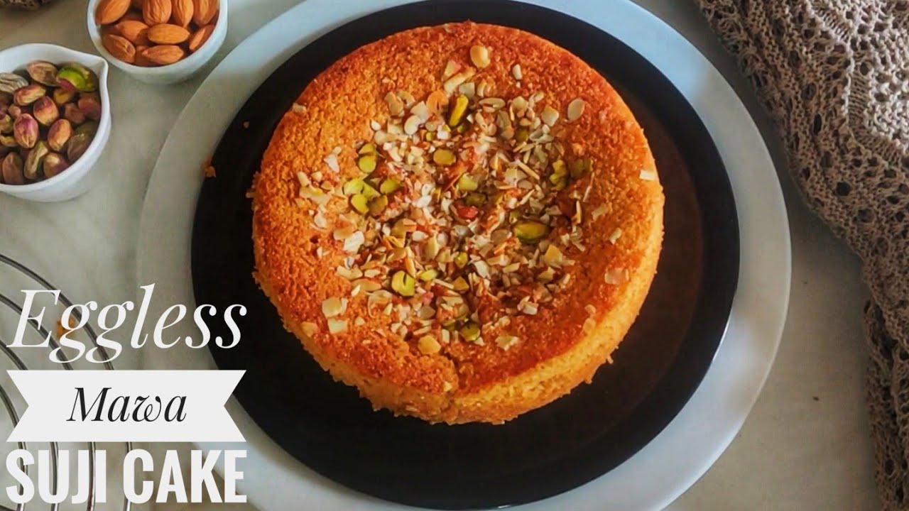 Mawa Suji Cake | Eggless Mawa Cake | Rawa Mawa Cake Recipe | Easy ...