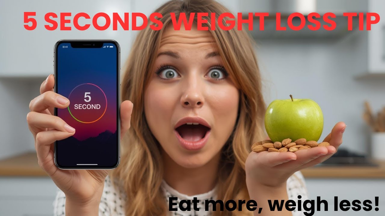 EAT MORE, WEIGH LESS: The 5 SECONDS weight loss Trick. #healthsecret ...